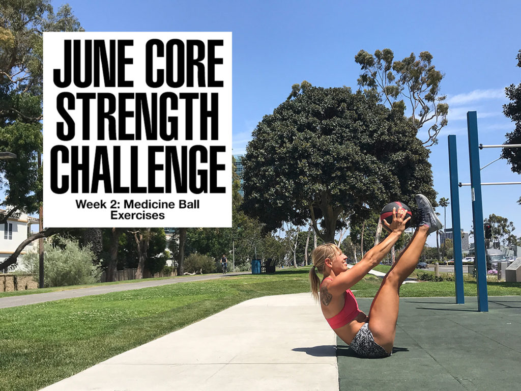 June Core Challenge Week 2: Medicine Ball Core Work - 12 Minute Athlete